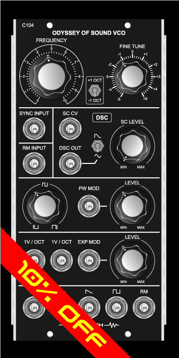 C104 Odyssey of Sound VCO - Moog Unit MU
